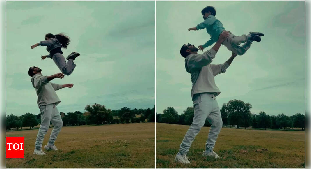 Shahid Kapoor shares heartwarming moments of his kids Misha and Zain as ...