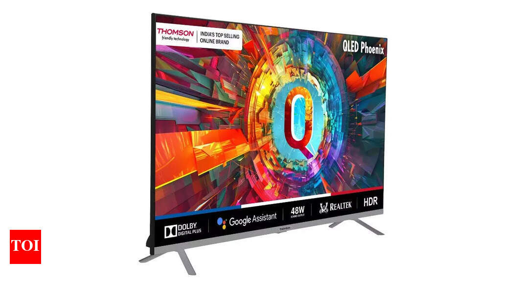 Thomson launches 75-inch and 32-inch QLED TVs, new semi-automatic ...