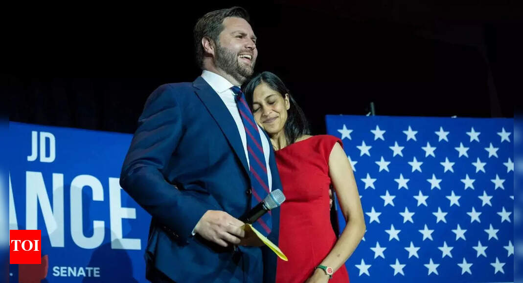Trump's VP pick JD Vance and Usha Chilukuri's Hindu wedding picture ...