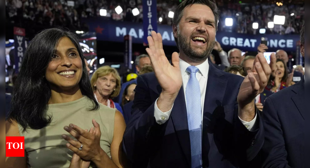 Usha Chilukuri: What Usha Chilukuri did first after Trump picked Vance ...