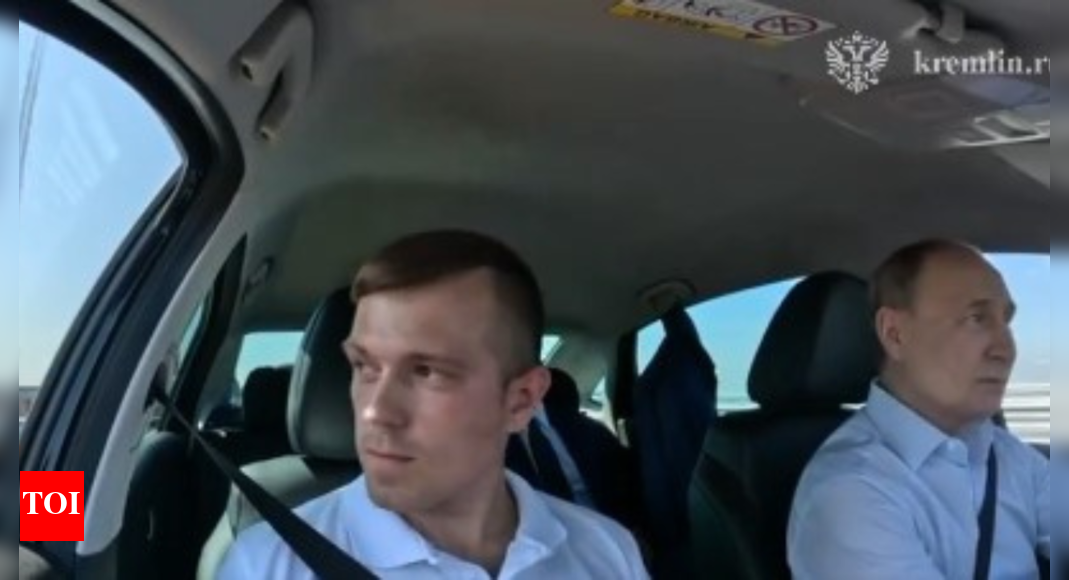 Putin: Putin drives car without wearing bulletproof vest, does this ...