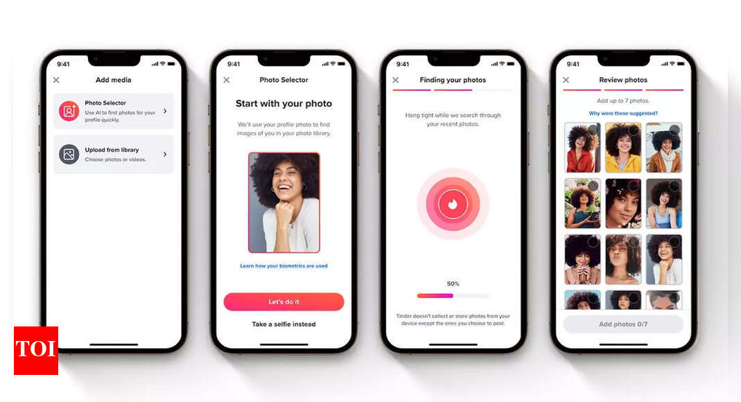 Tinder's AI will help you look your best on your dating profile - Times ...
