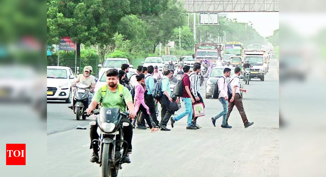 Footbridges: Five Footbridges to Straddle SG Road in Gandhinagar ...