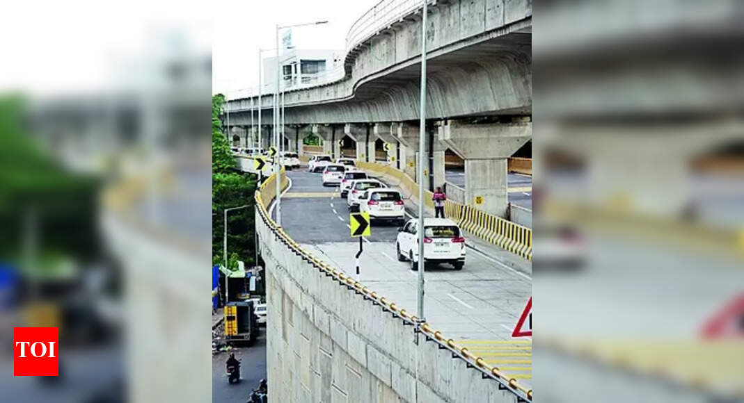 Double-Decker Flyover: Double-decker flyover opens at Silk Board ...