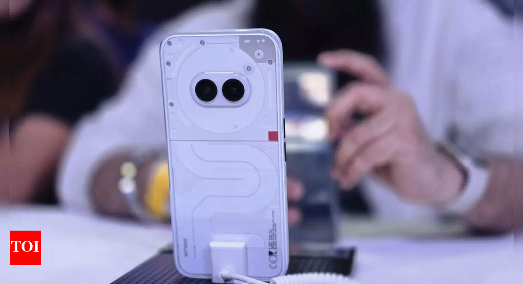 This is when Nothing is launching its next smartphone - Times of India