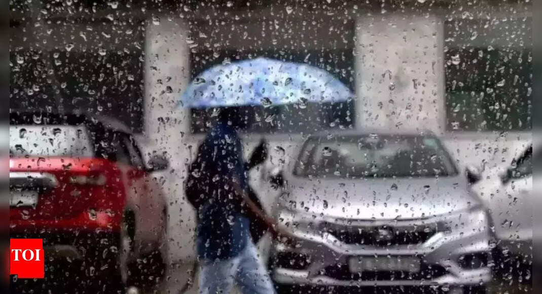 Gurgaon sees short spell of intense rain, high winds; mercury drops by ...