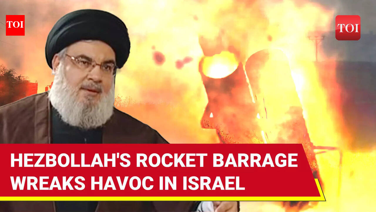 Hezbollah's 'Rocket Rain' Batters Northern Israel; Burkan Barrage ...