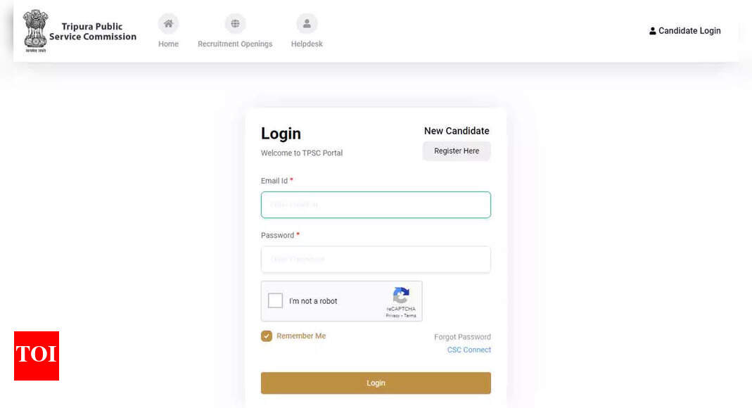 TPSC JE Mains Admit Card 2024 Released at tpsc.tripura.gov.in: Download ...