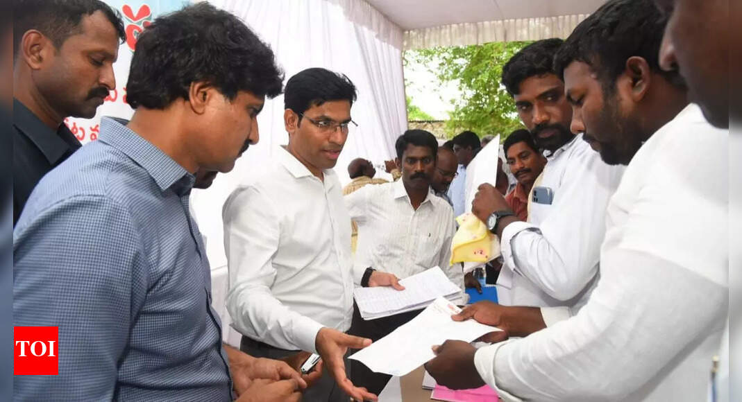 Tirupati Collector: Tirupati collector conducts grama sabhas to speed ...