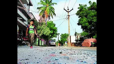 Road Construction: Residents urge TN Electricity Board to shift EB ...