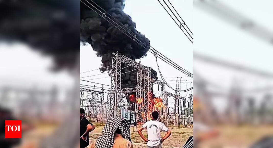 Fire: Fire at Grid Substation in Moga Causes Power Supply Disruption ...
