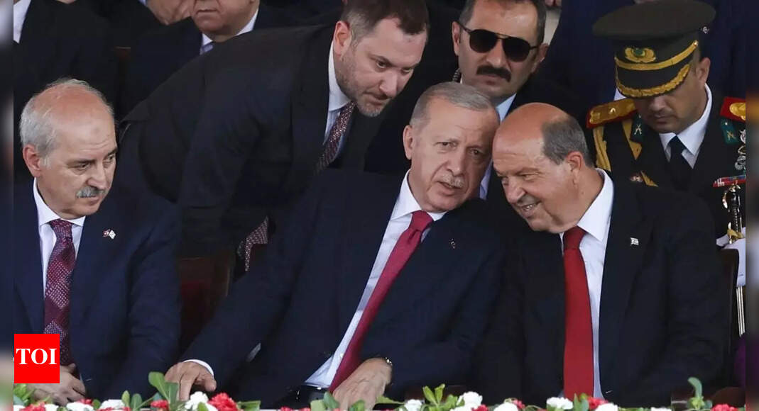 Divided Cyprus marks 50th anniversary of Turkish invasion - Times of India