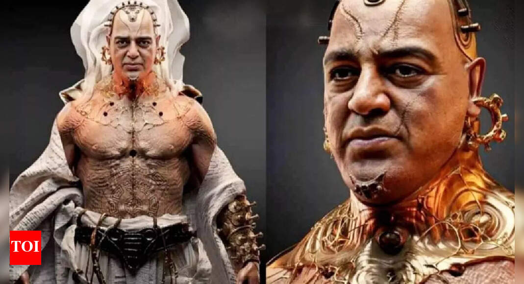 Is THIS the rejected look of Kamal Haasan in 'Kalki 2898 AD'? Here's ...