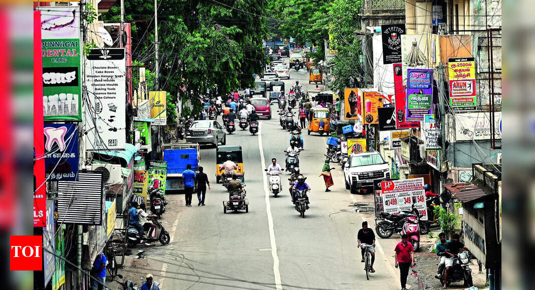 Six key roads in Chennai identified for widening to ease traffic flow ...