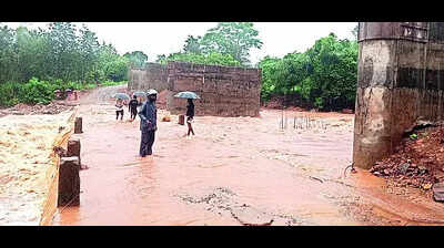 Wash Away Roads: Heavy rains lash coastal AP, wash away roads in two ...