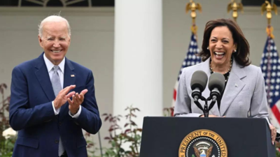 Biden drops out: Kamala Harris blooms, says will earn nomination as ...