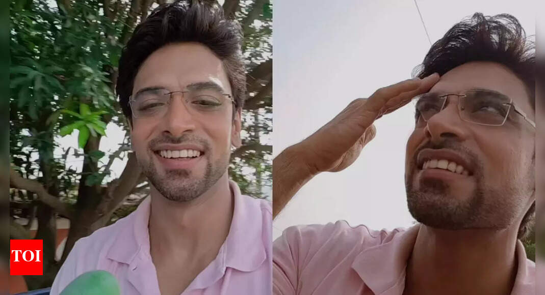 Badall Pe Paon Hai actor Aakash Ahuja gets hurt as a tree branch hits ...