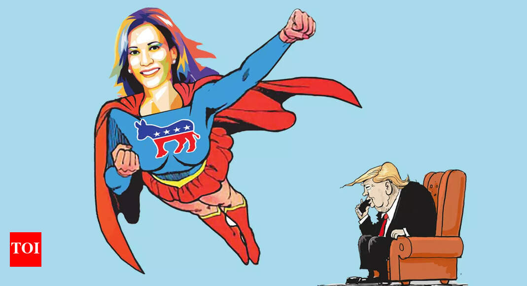 Lotus fights to be POTUS - Times of India