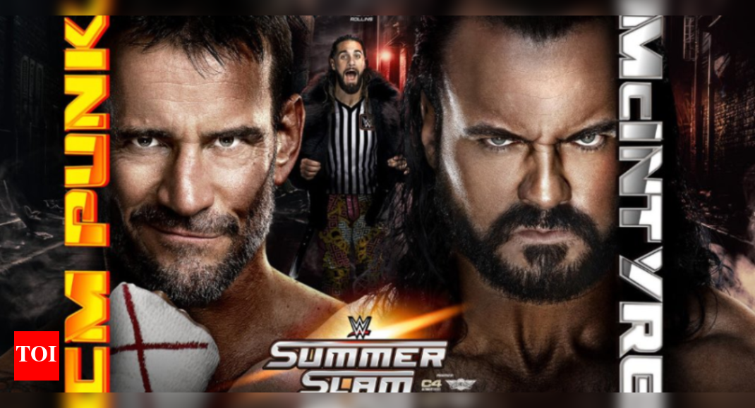CM Punk vs Drew McIntyre Special Guest Referee match officially ...