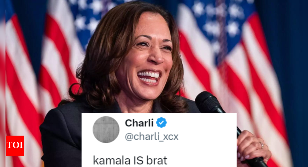 'Kamala is brat': Harris embraces the new Gen Z trend - Times of India