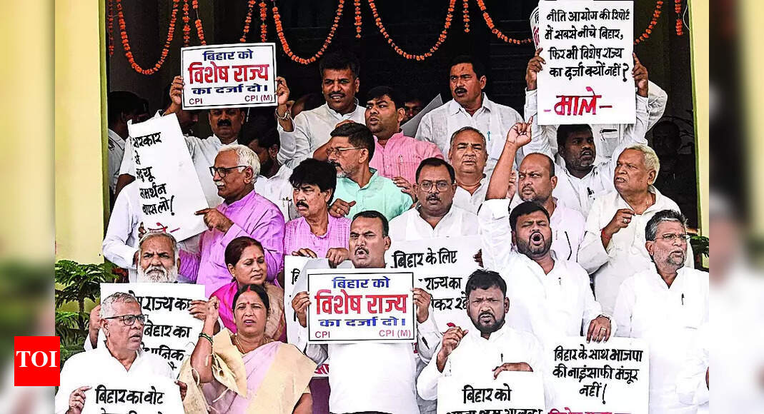 Bihar: Opposition Protests in Bihar Assembly Over Denial of Special ...