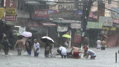 Taiwan prepares for a strong typhoon that worsened monsoon rains in the ...