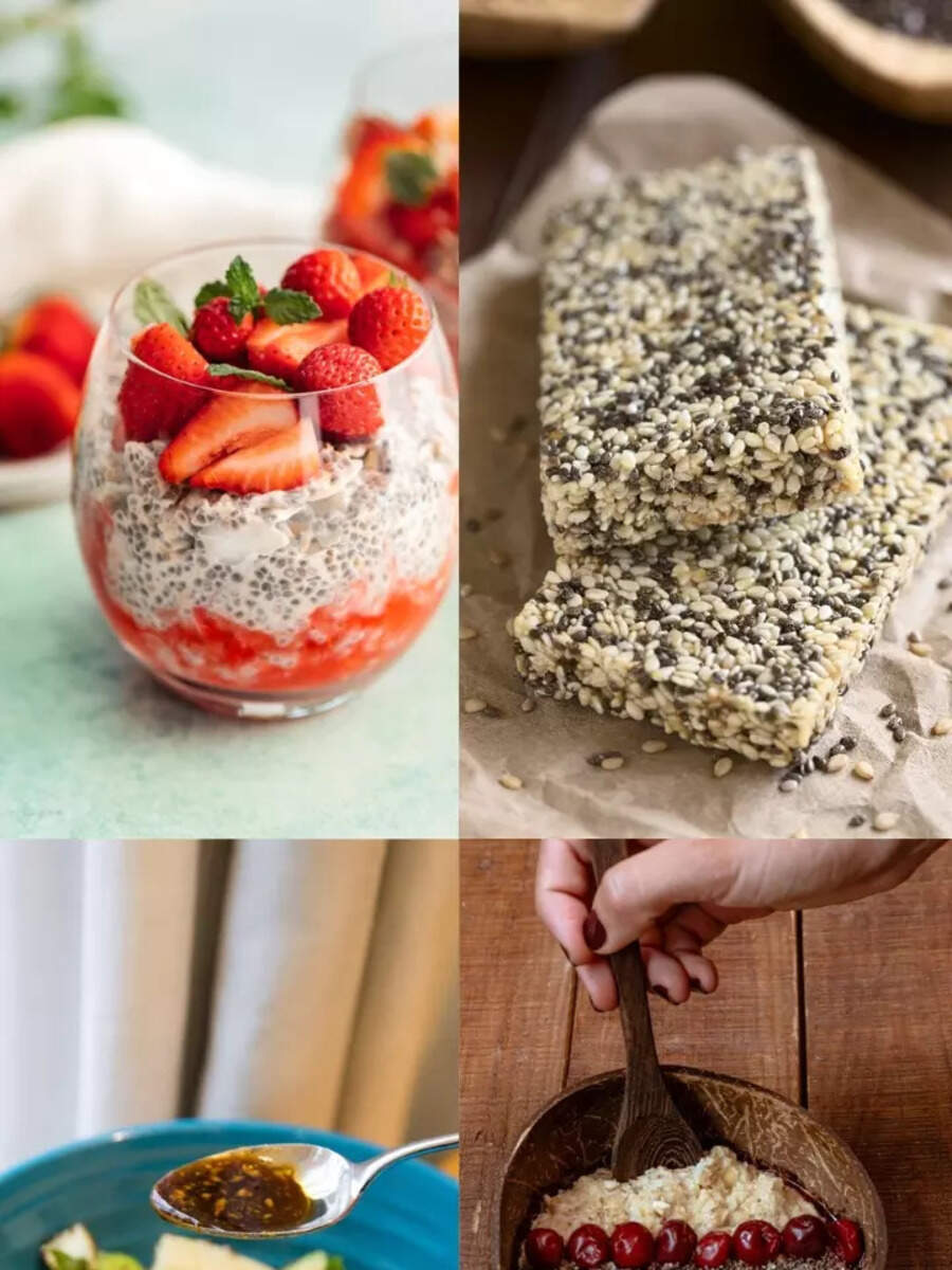 10 ways to enjoy chia seeds in your daily diet | Times of India