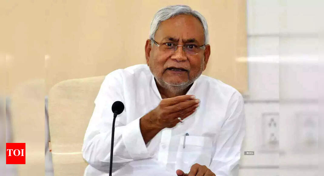 Nitish Kumar: Asked Centre to put 65% quota provision in 9th Schedule | Patna News - Times of India