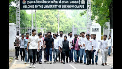 LU PG Courses: LU PG courses entrance tests start today in Lucknow ...