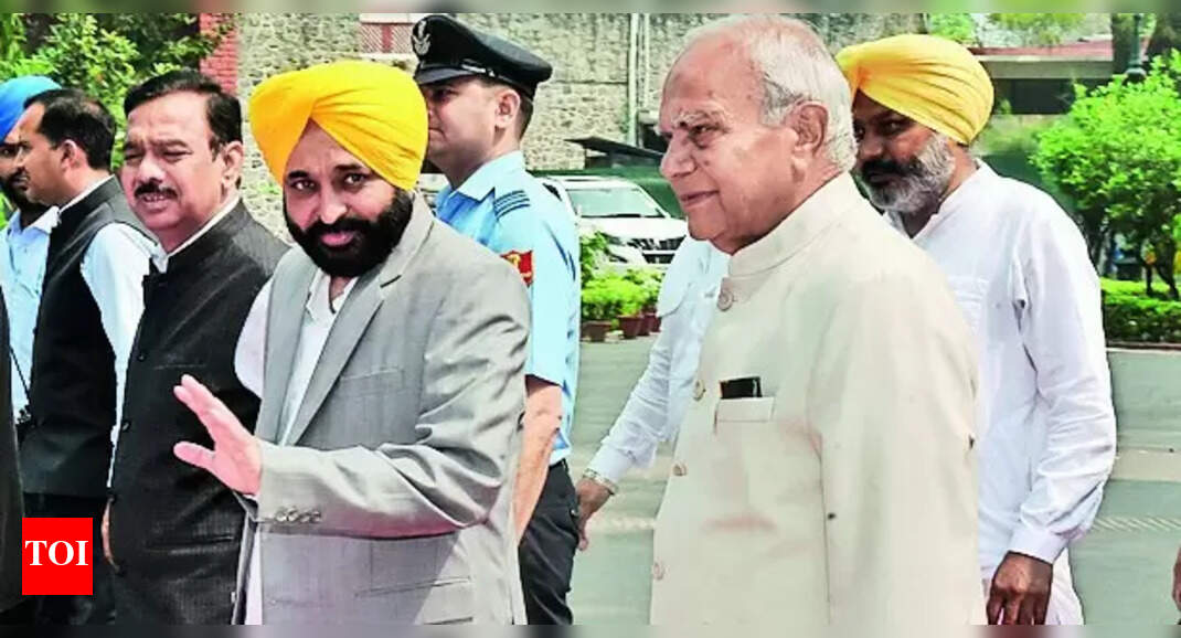 Punjab Chief Minister Bhagwant Mann: Punjab CM Bhagwant Mann criticizes Governor for creating ...