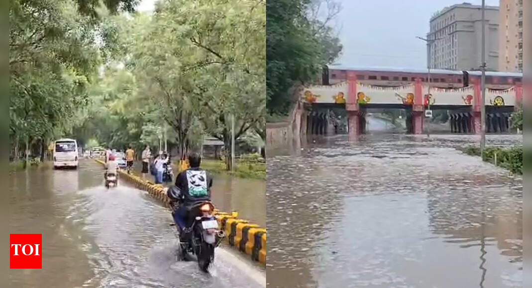 Heavy rains in Delhi cause roadblocks, waterlogging; IMD predicts more showers, police issue ...
