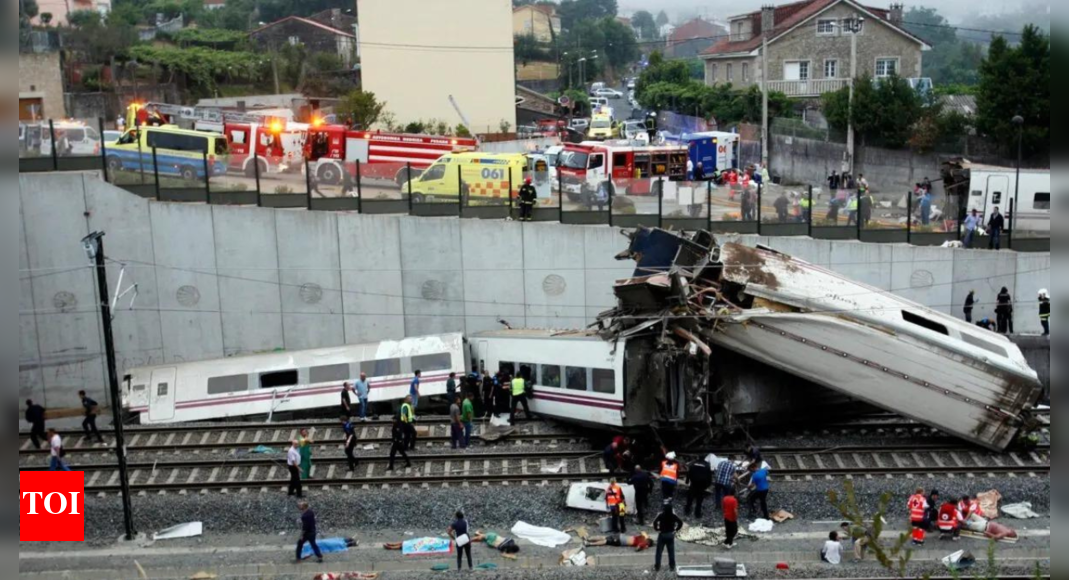 Train driver, safety official convicted over Spain's worst train crash in decades - Times of India