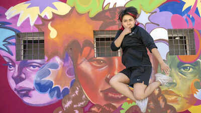 From war zone to dance floor! Afghan B-girl competes at Paris Olympics ...