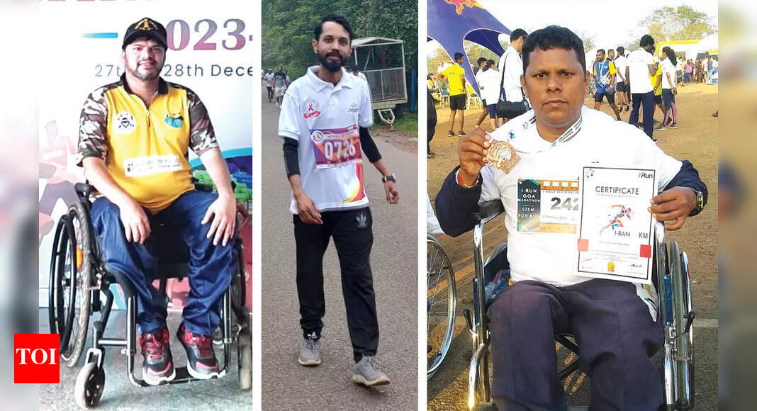 Para athletes prepare to have fun and inspire at Rotary Rain Run Goa ...