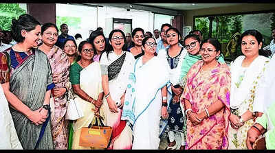 Plot against West Bengal, CM Mamata Banerjee says before NITI Aayog meet | Kolkata News - Times ...