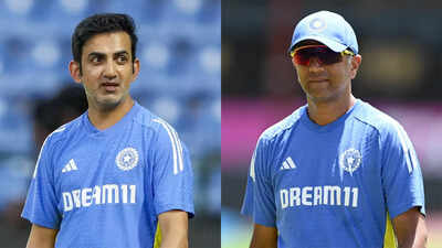 'Passing on the baton with class and grace': Rahul Dravid's heartfelt message to new head coach ...