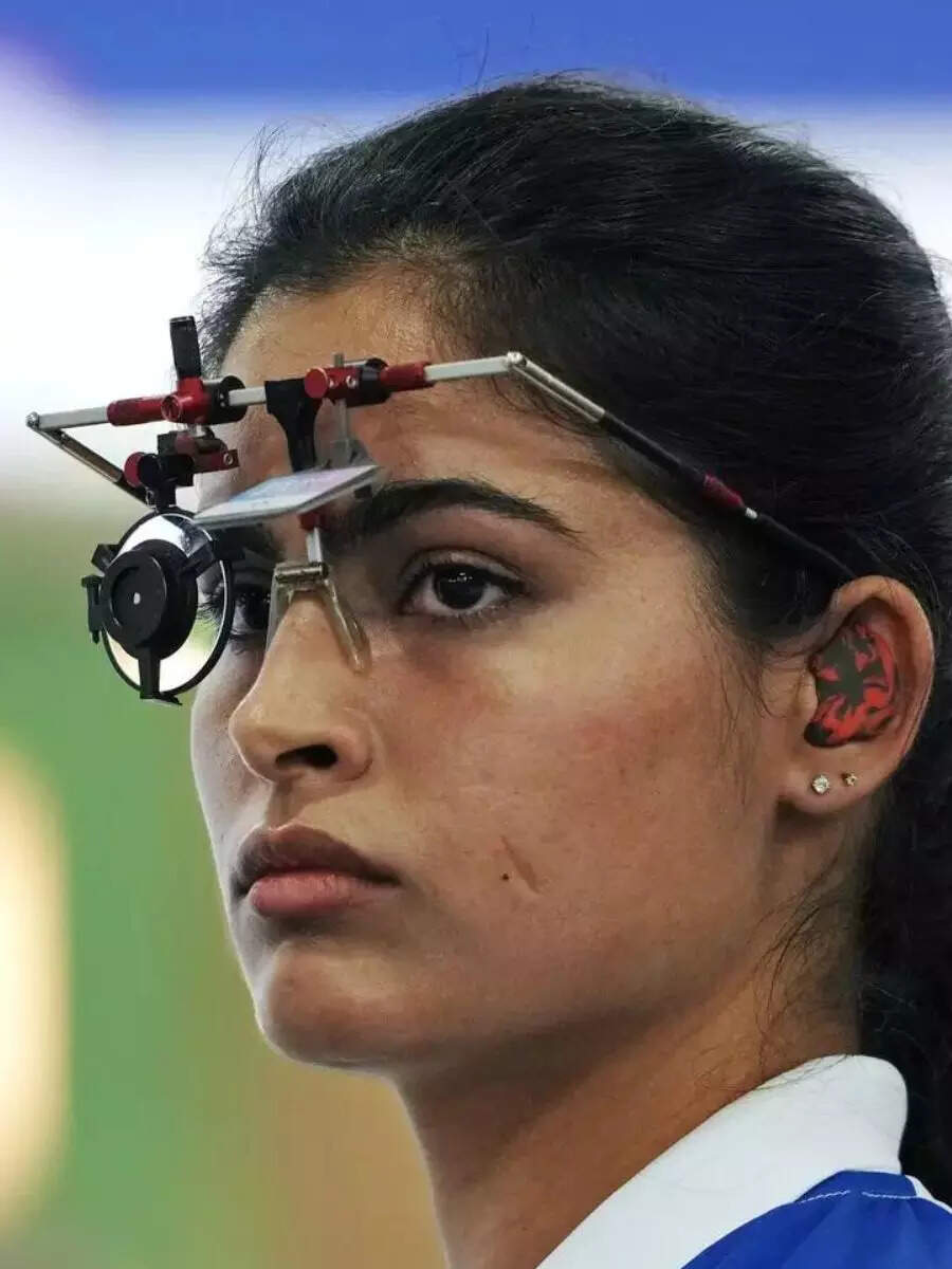 Paris Olympics: Manu Bhaker shines for India on Day 1 | Times of India