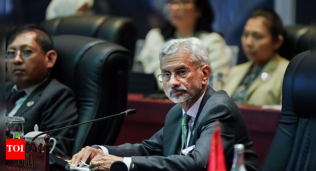 Secure communication lines in SCS key for peace: EAM Jaishankar | India ...