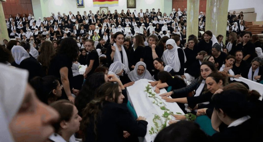 Thousands of Druze mourn youths killed in Golan rocket attack - Times ...