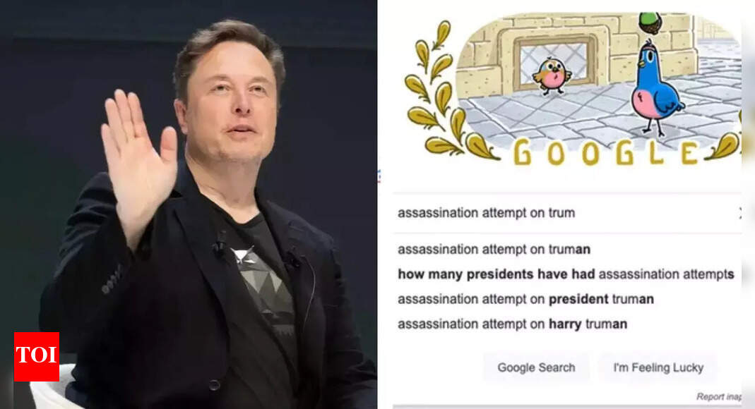 Election interference? asks Elon Musk after Google shows no results on Trump assassination bid ...