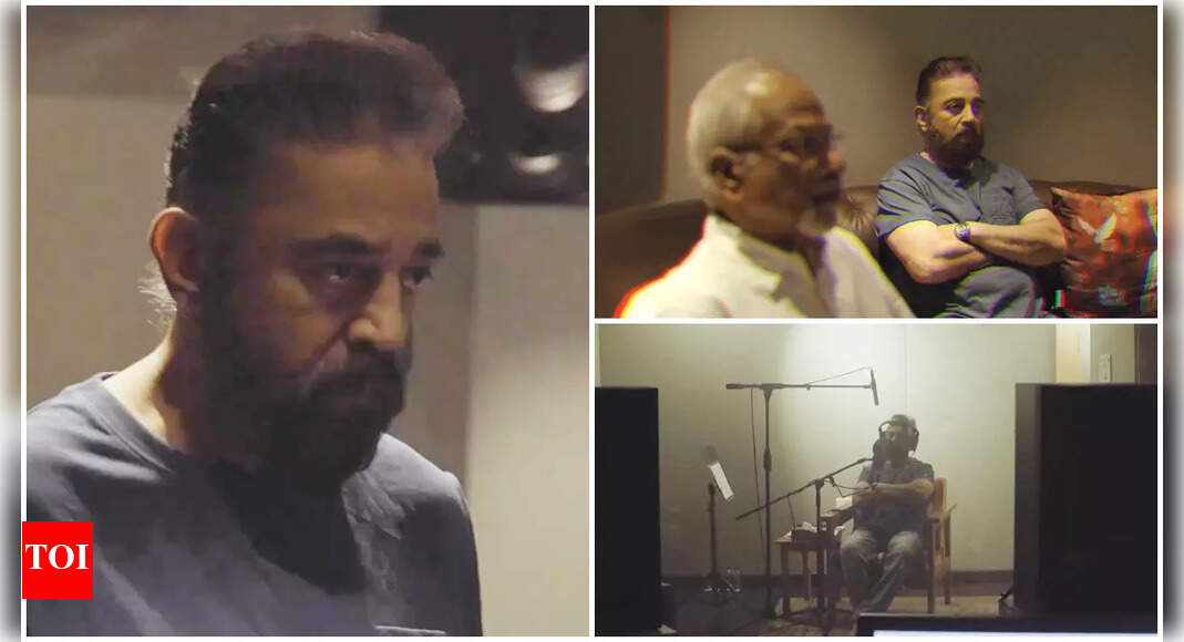 Kamal Haasan begins dubbing for Mani Ratnam's 'Thug Life' | Tamil Movie News - Times of India