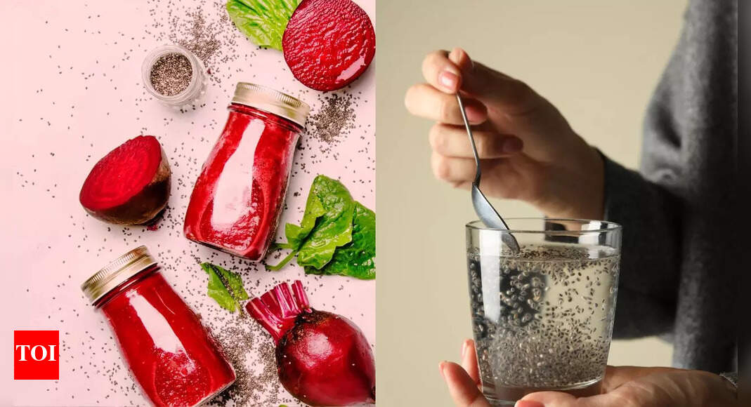 Beetroot Chia Water: This Beetroot Chia seed water is all you need this ...