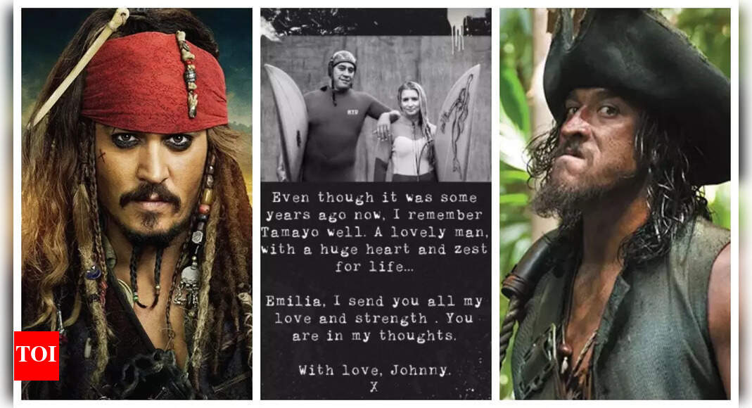 Johnny Depp remembers late 'Pirates of the Caribbean' actor Tamayo ...