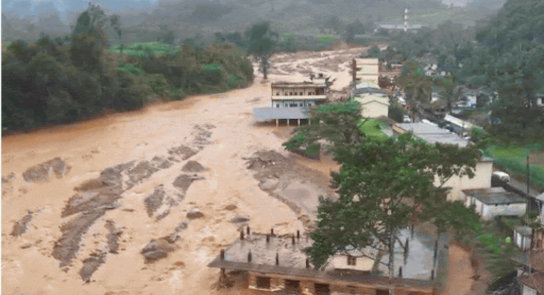 Watch: Drone visuals highlight devastating impact of Wayanad landslides ...