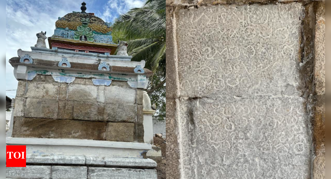 Vattezhuthu, eight Tamil Inscriptions found in ancient temple in ...
