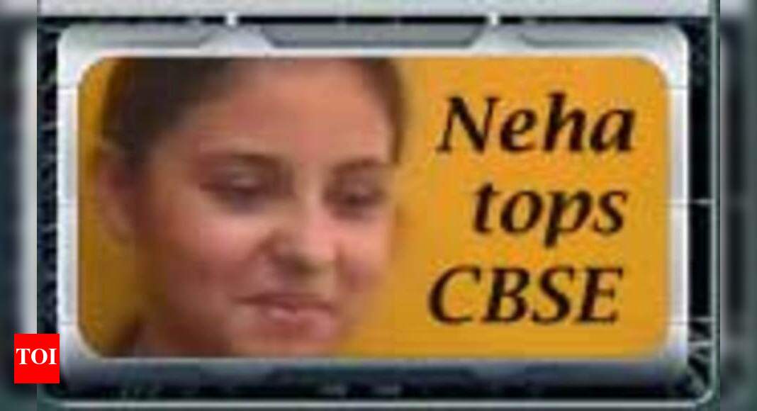CBSE topper - Times of India