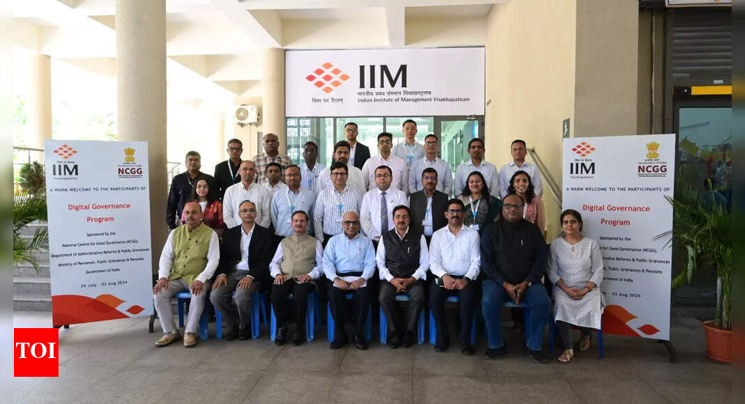 Digital governance programme launched at IIM Vizag in collab with NGGG ...