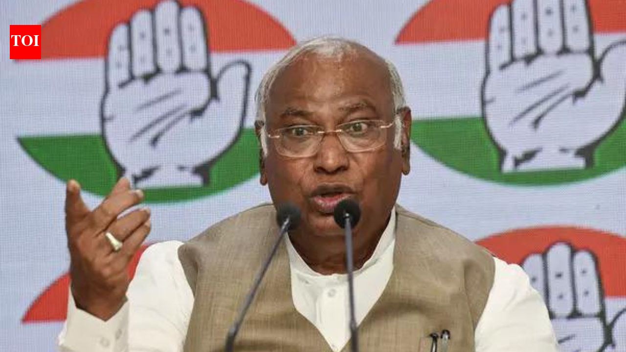 ‘An unfortunate incident,’ says Congress chief Mallikarjun Kharge on ...