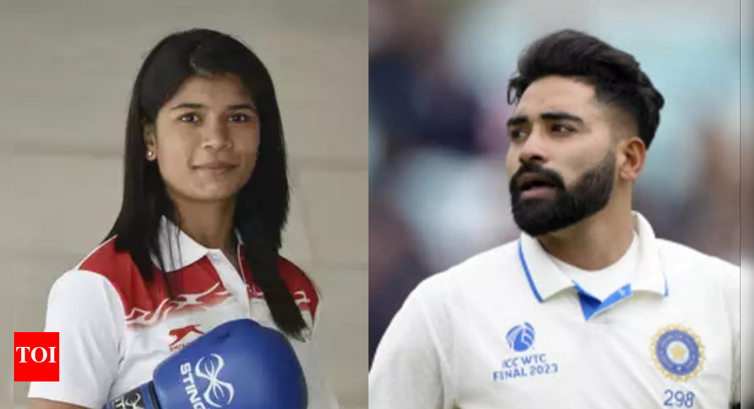 Group-1 jobs for cricketer Mohammed Siraj and boxer Nikhat Zareen ...
