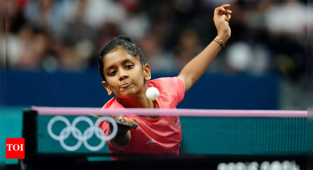 Sreeja Akula loses to World No. 1 Sun in TT pre-quarterfinals at Paris Olympics | Paris Olympics ...